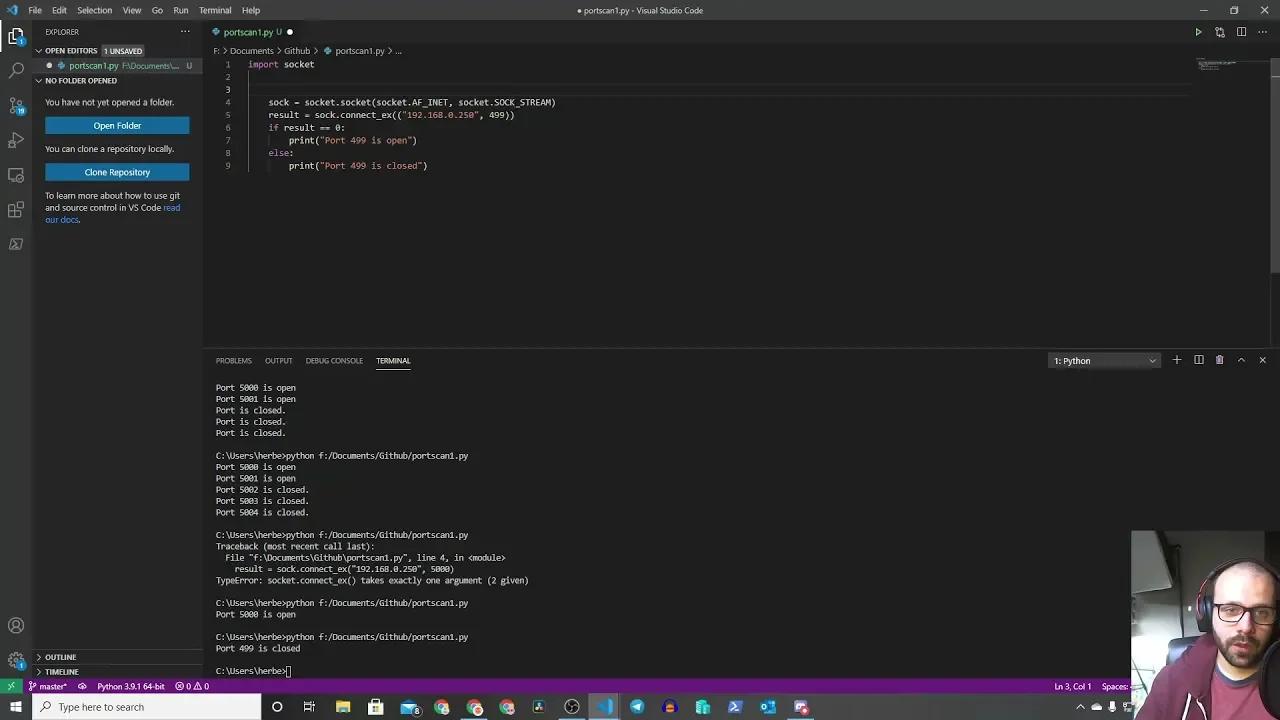 Build A Basic Port Scanner In Python