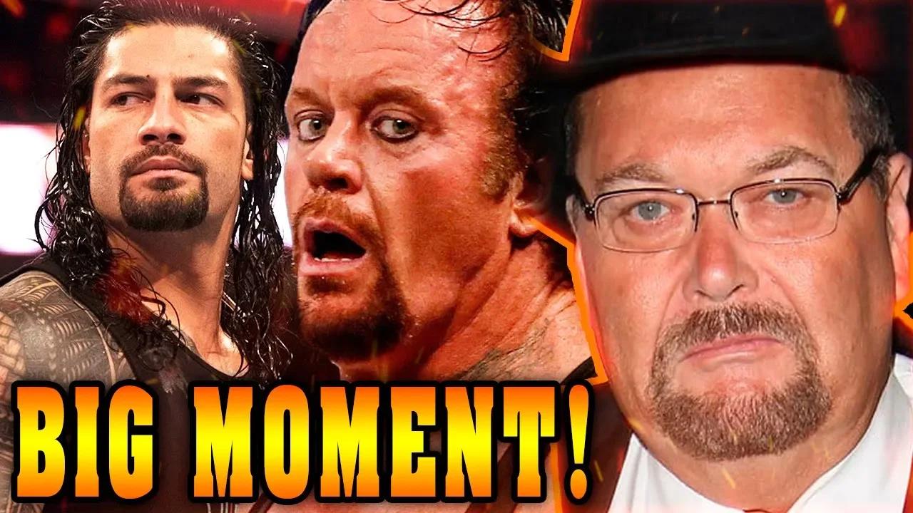 Jim Ross On Calling The Undertaker Versus Roman Reigns