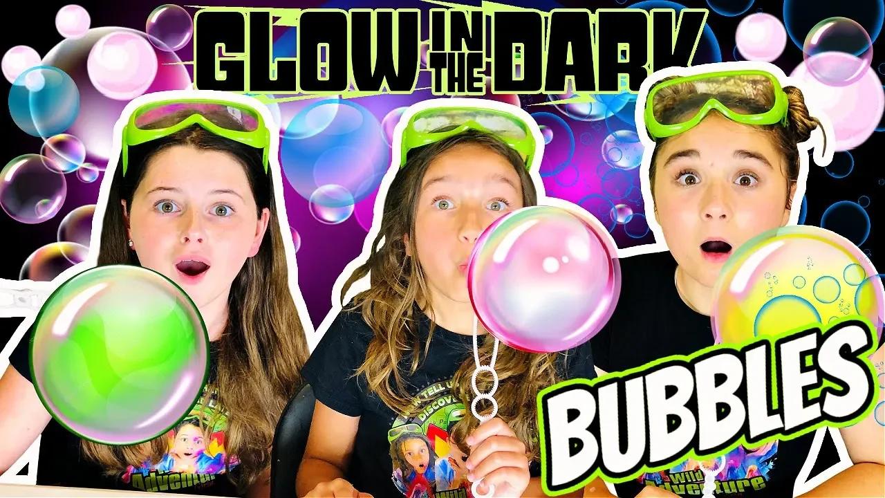 DIY Homemade Glow in the Dark Bubbles for Kids with The Wild Adventure ...