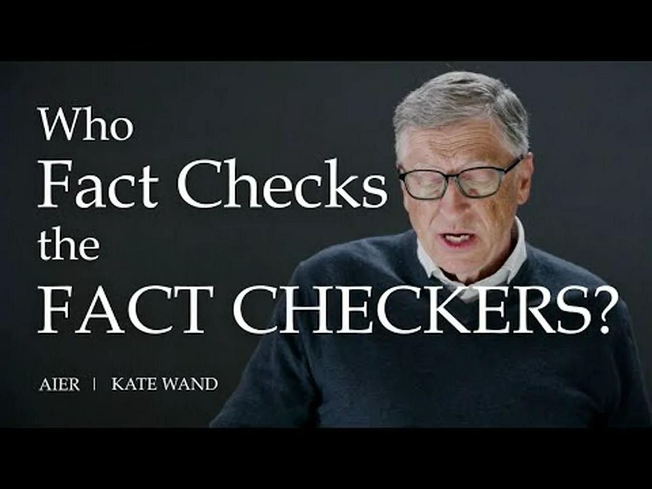 Who Fact Checks the Fact Checkers? | Kate Wand