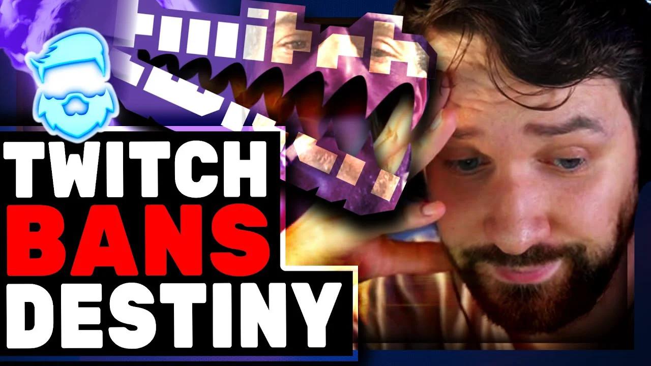 Twitch BANS Left Wing Streamer Destiny For Showing Picture Of Hunter Biden