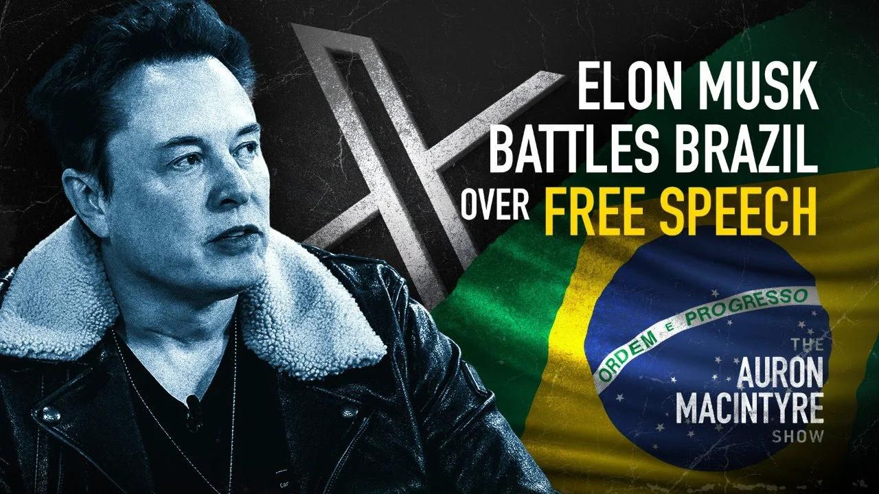 Elon Musk Battles Brazil Over Free Speech | 4/8/24