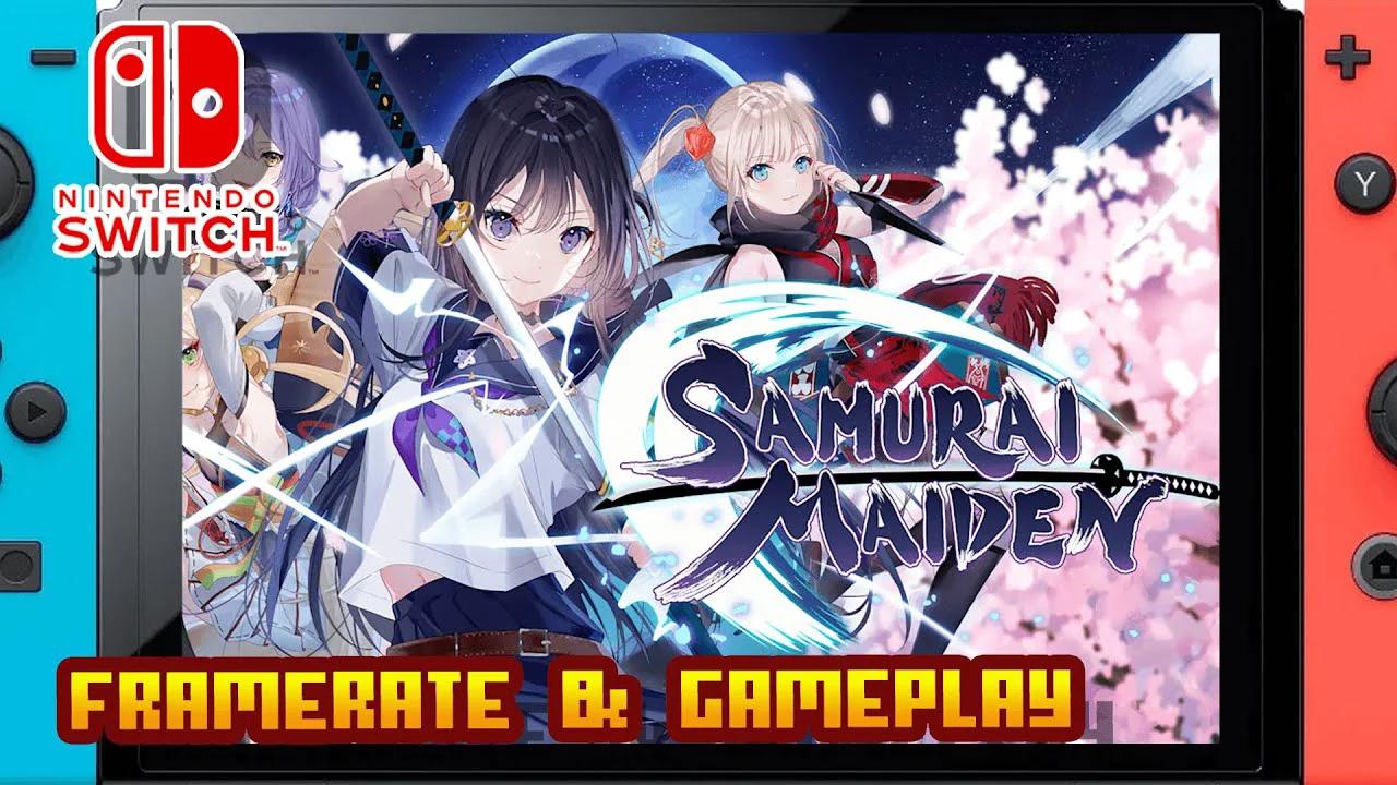 SAMURAI MAIDEN - (Nintendo Switch) - Framerate & Gameplay
