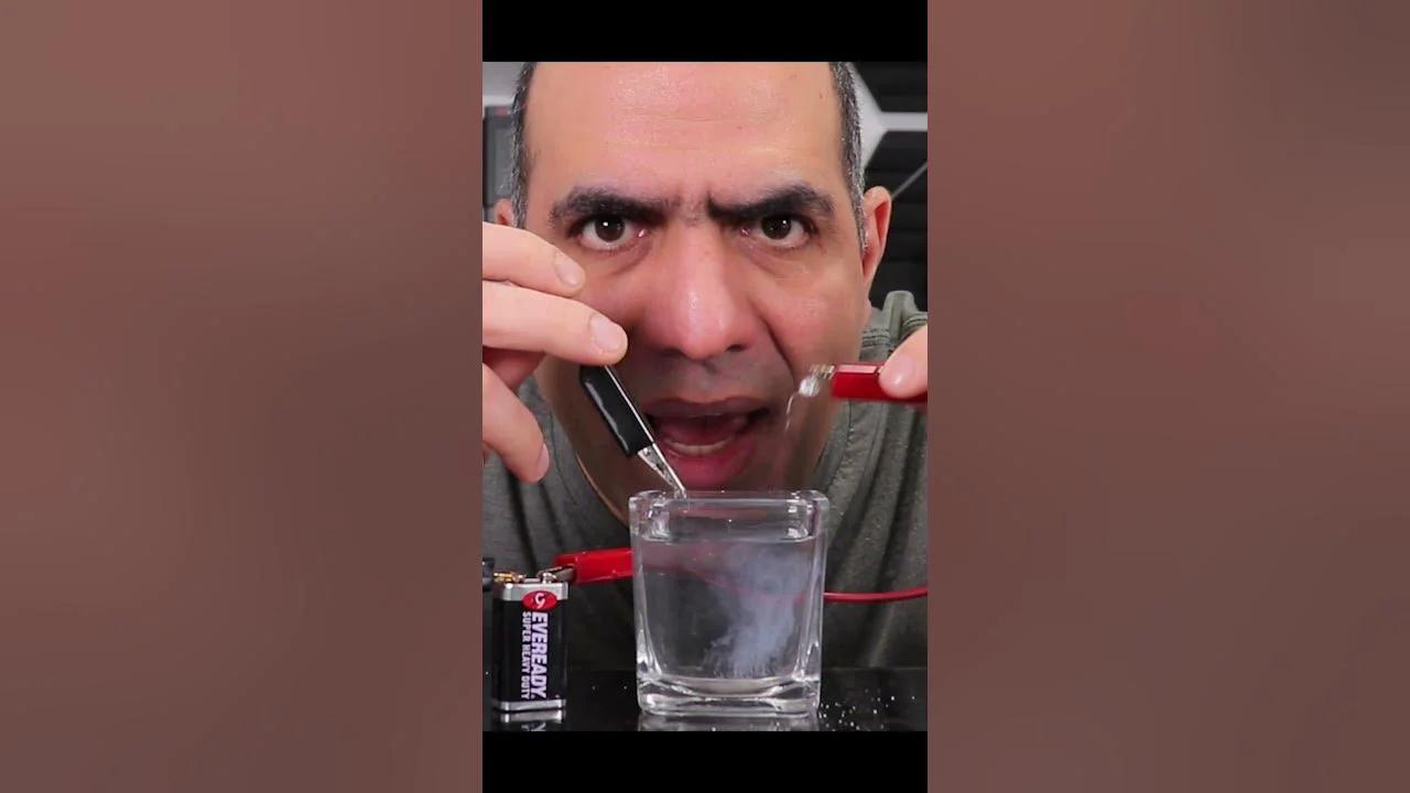 Water Conductivity #experiment #science #funny