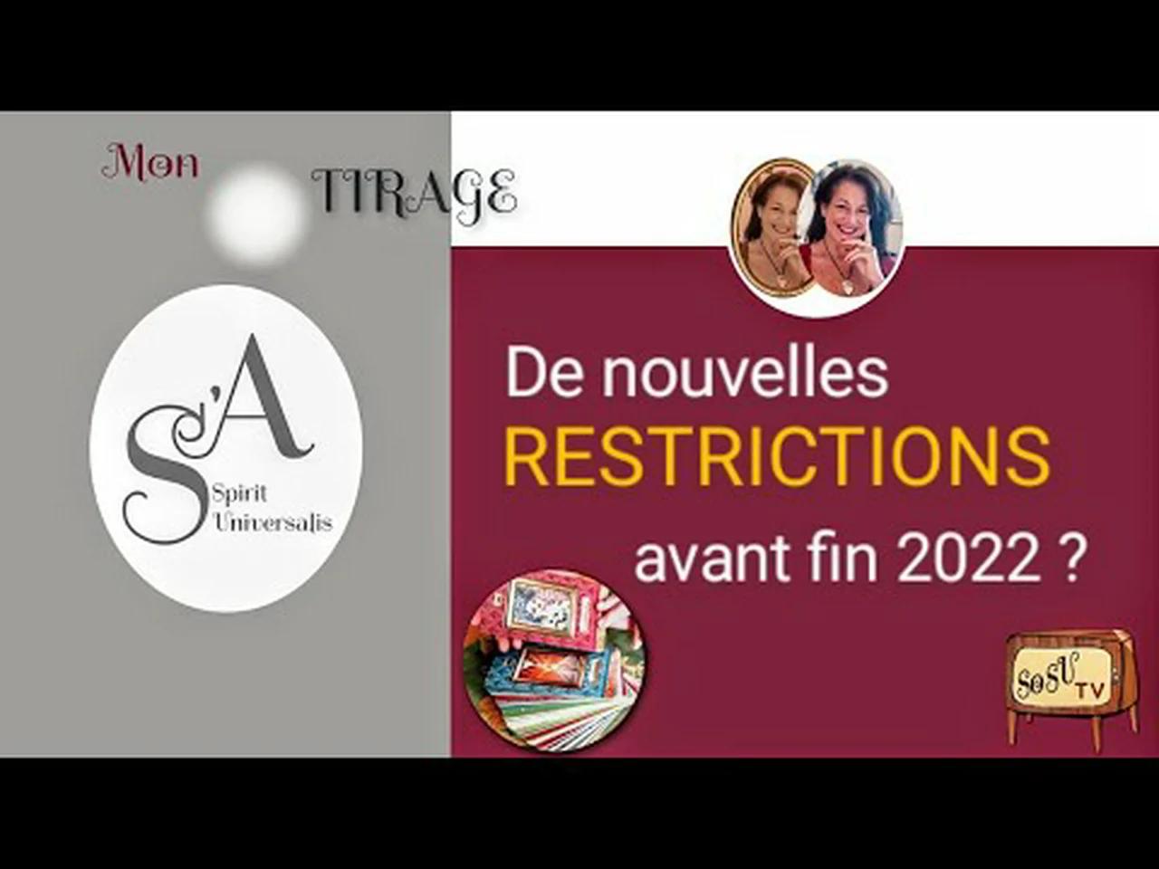 Mon Tirage : plus de restrictions obligatoires avant la fin de l'année