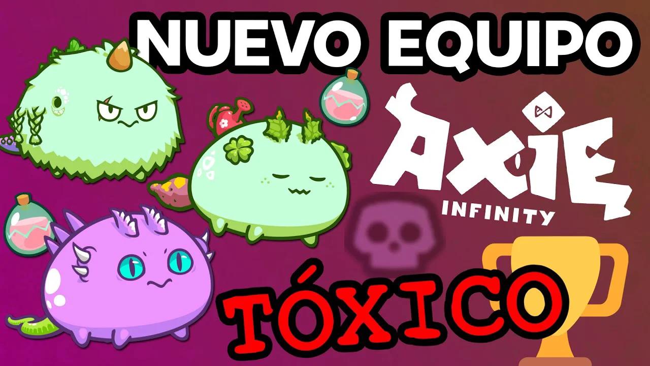¡NUEVO EQUIPO TÓXICO! 🏆 DOBLE PLANTA + REPTIL 💀 AXIE INFINITY en ESPAÑOL