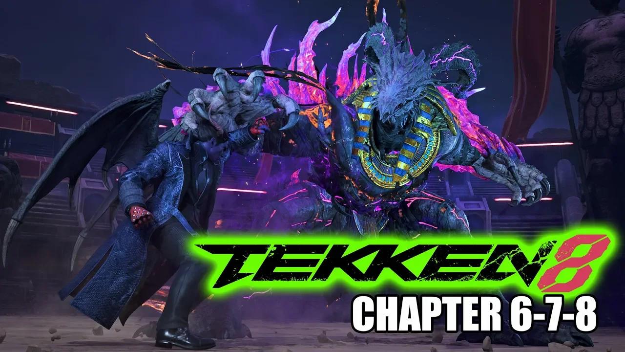Tekken 8 Chapter 6 7 8 taking down Azazel, EASY. PS5 in 4K