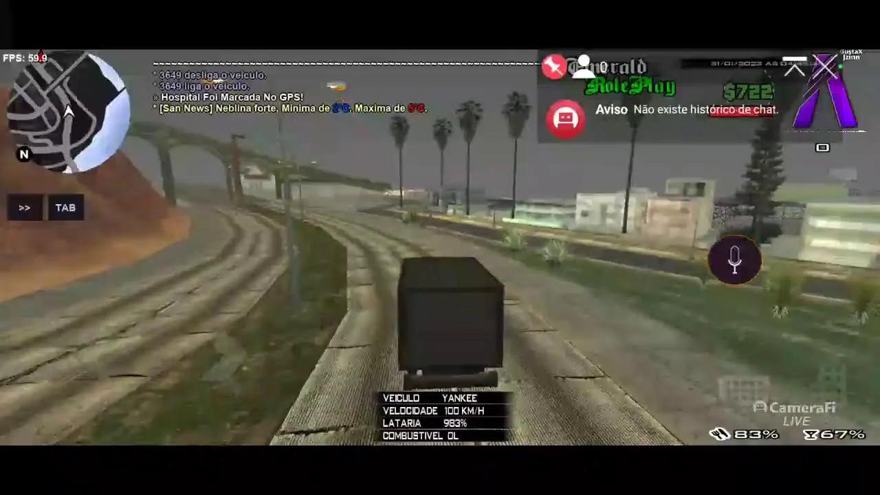 Live emerald roleplay novo servidor