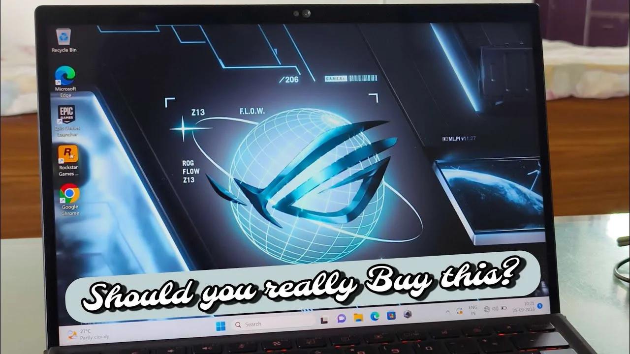 ASUS ROG Z13 Gaming Laptop/Tablet Review after 10 days Usage- i9 13th ...