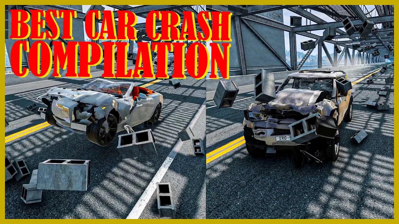 Best Car Crash Compilation - BeamNG Drive - #carslover #carslover # ...