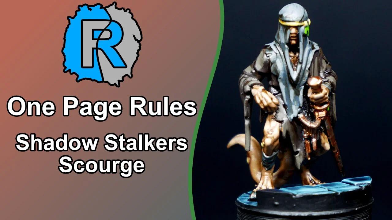 Shadow Stalkers: Scourge - One Page Rules | 3D Printed Army