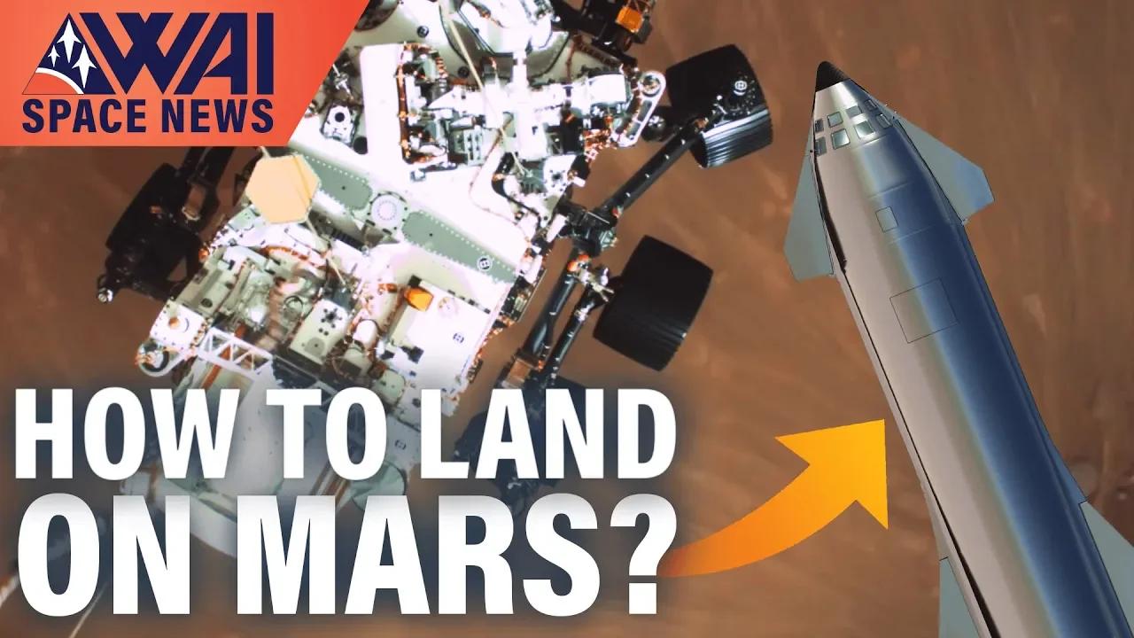 SpaceX Starship & Super Heavy Stacking Prep – Perseverance Landing ...