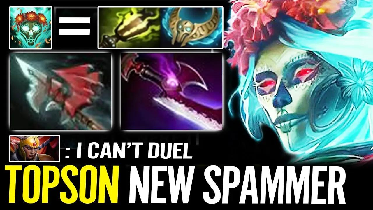 Muerta 100% Counter Build by Topson - Free Hit Gunslinger Dota 2 Pro