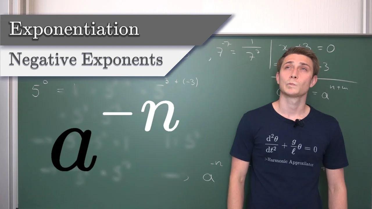 Exponentiation #6 - Negative Exponents and the Connection to Fractions ...