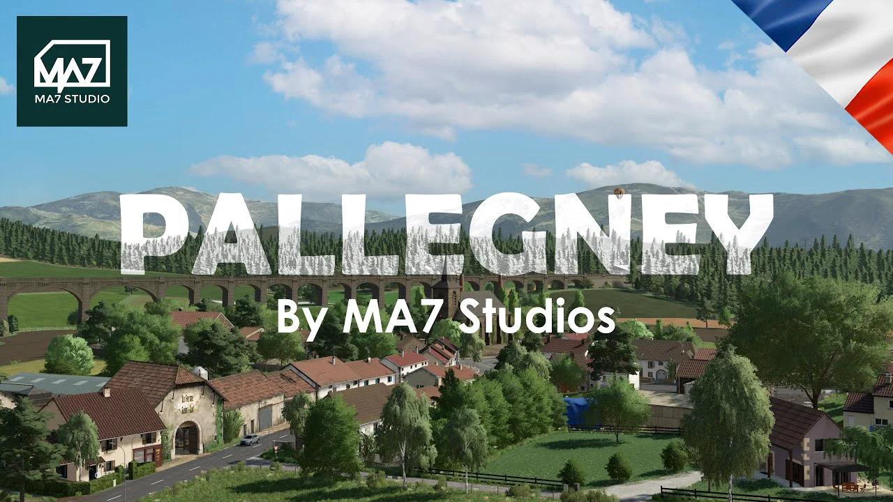 Pallegney - A Visually Stunning Masterpiece! - New French Map for FS22