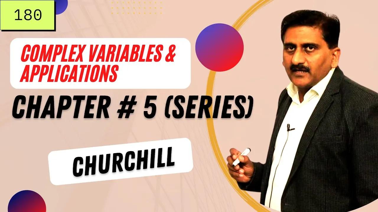 180. Taylor Series | Chapter 5: Series | Complex variables and Application Brown and Churchill