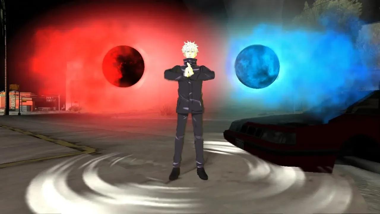 😎GOJO SATORU ESTA ROTISIMO EN GTA SAN ANDREAS😎 GTA SAN ANDREAS MODS 2024