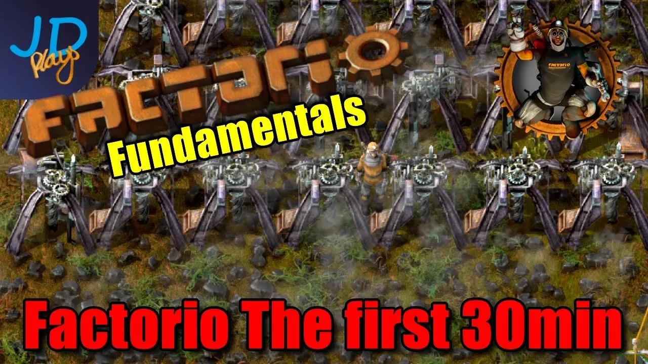 Factorio the first 30min (Burner City) ⚙️ Introduction to Factorio ⚙️ Tutorial/Guide/How-To