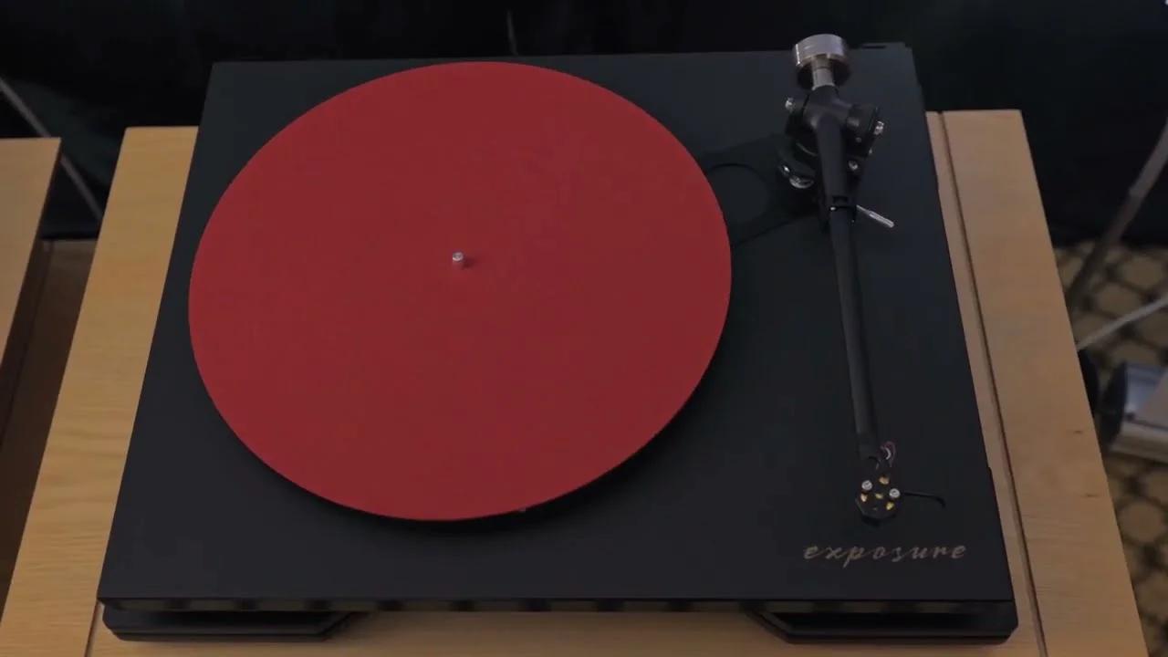 Exposure 360 Turntable at The Bristol HiFi Show 2024