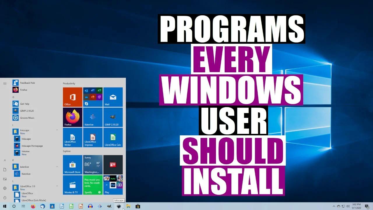 Windows Users Need To Install These Programs IMMEDIATELY!
