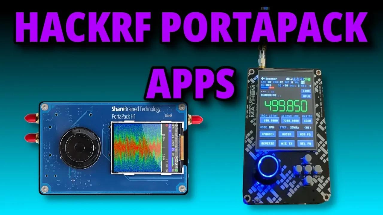 HackRF Portapack Apps / Features Overview