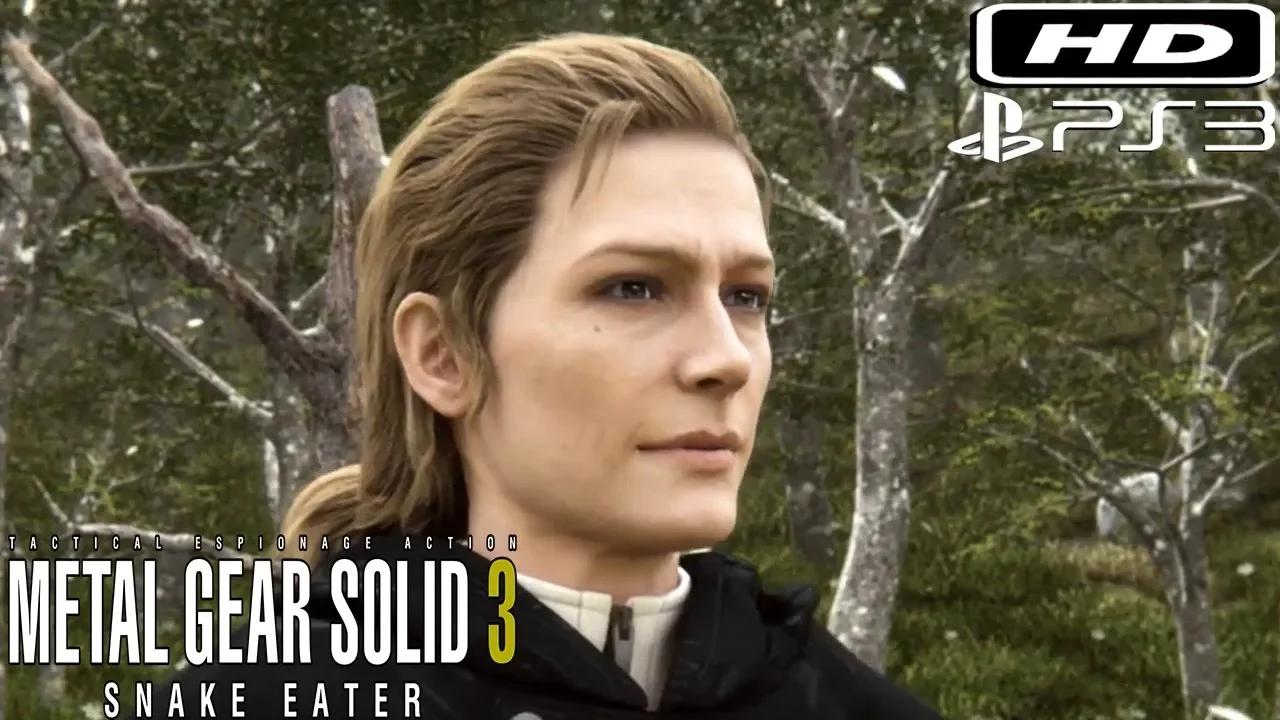METAL GEAR SOLID 3: Snake Eater - THE BOSS (All Cutscenes) PS3 ️1080p HD