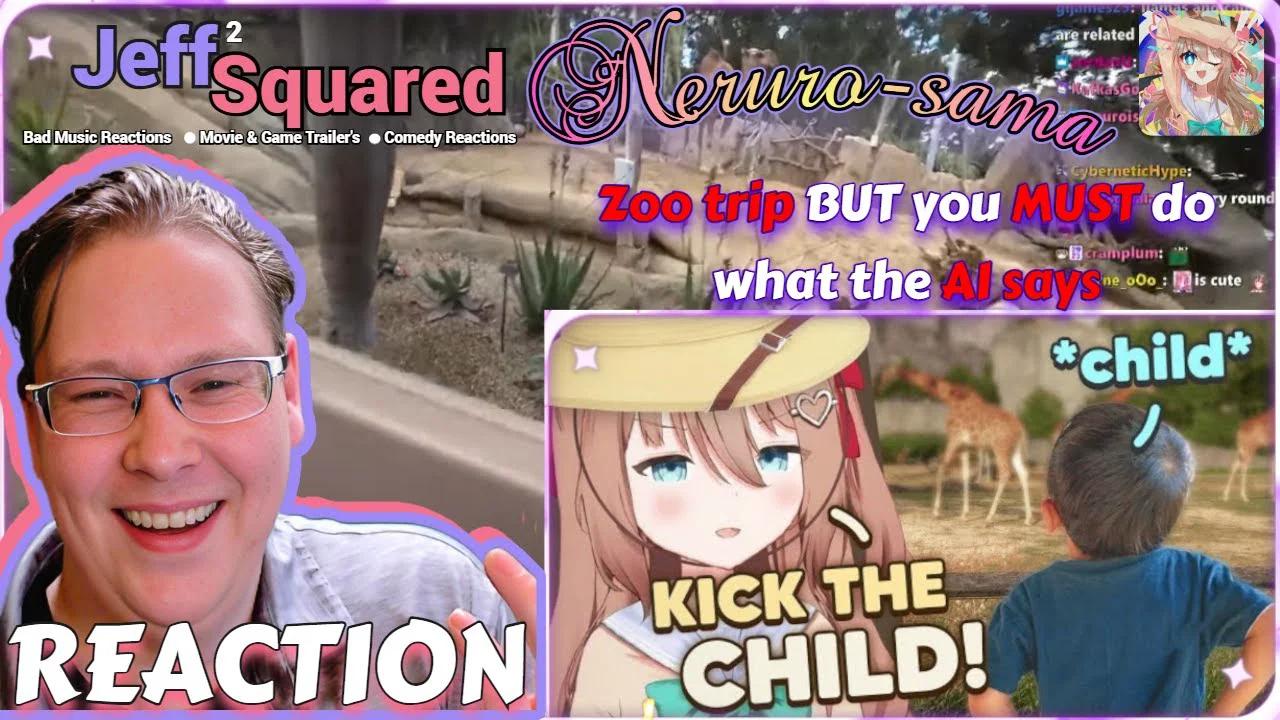 Zoo trip BUT you MUST do what the AI says︱REACTION (Neuro-sama)