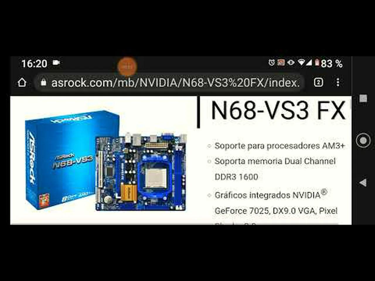COMO ACTIVAR LOS GRAFICOS INTEGRADOS DE MOTHERBOARD ASROCK N68 VS3 FX