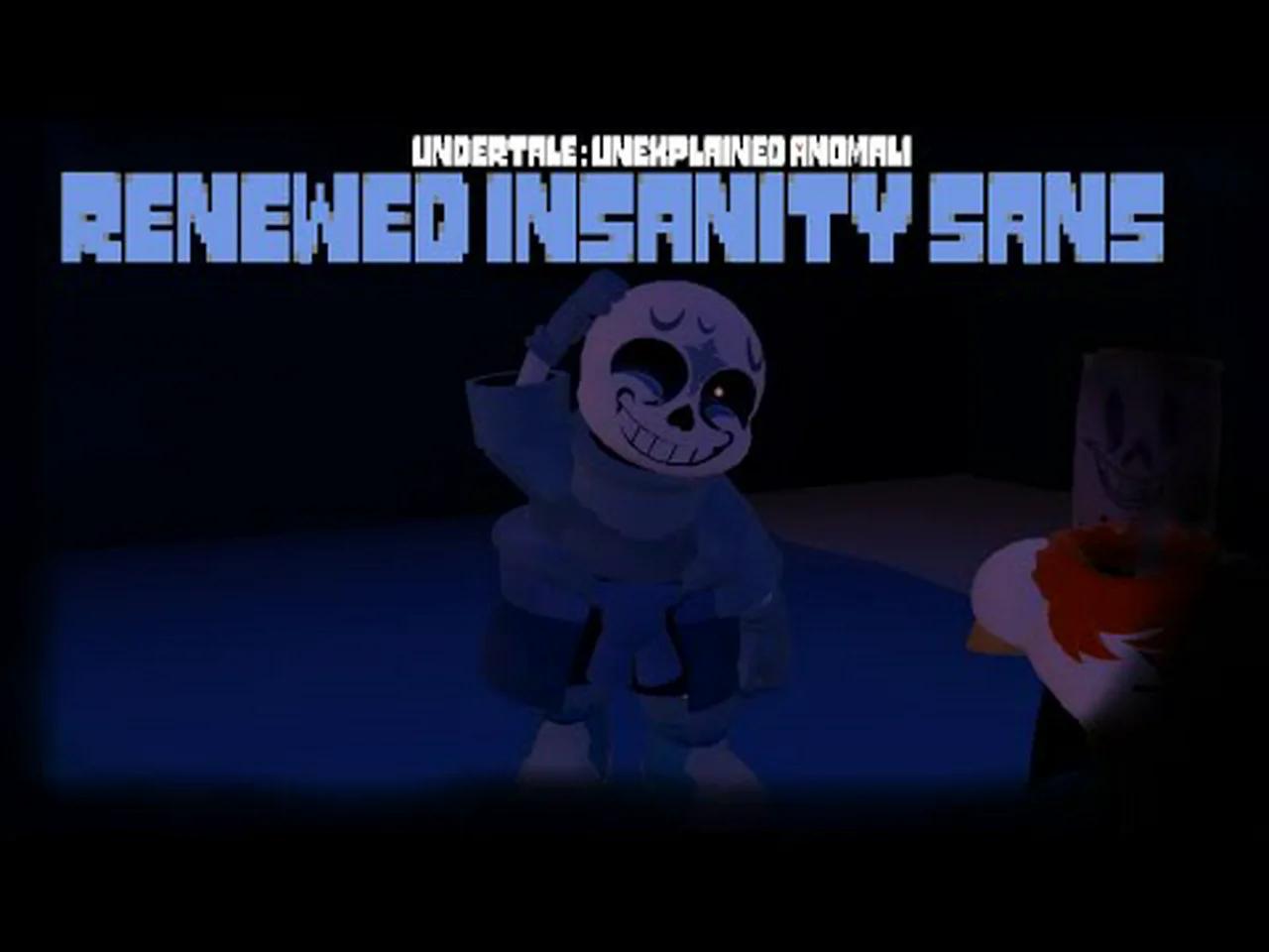 Renewed Insanity Sans showcase [Undertale : Unexplained Anomali]