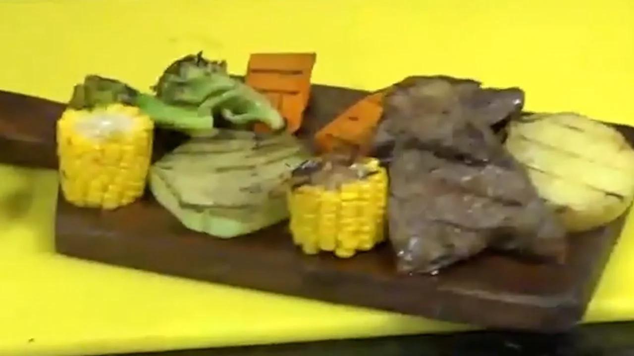 La Receta: Puyazo al Grill con Vegetales Asados