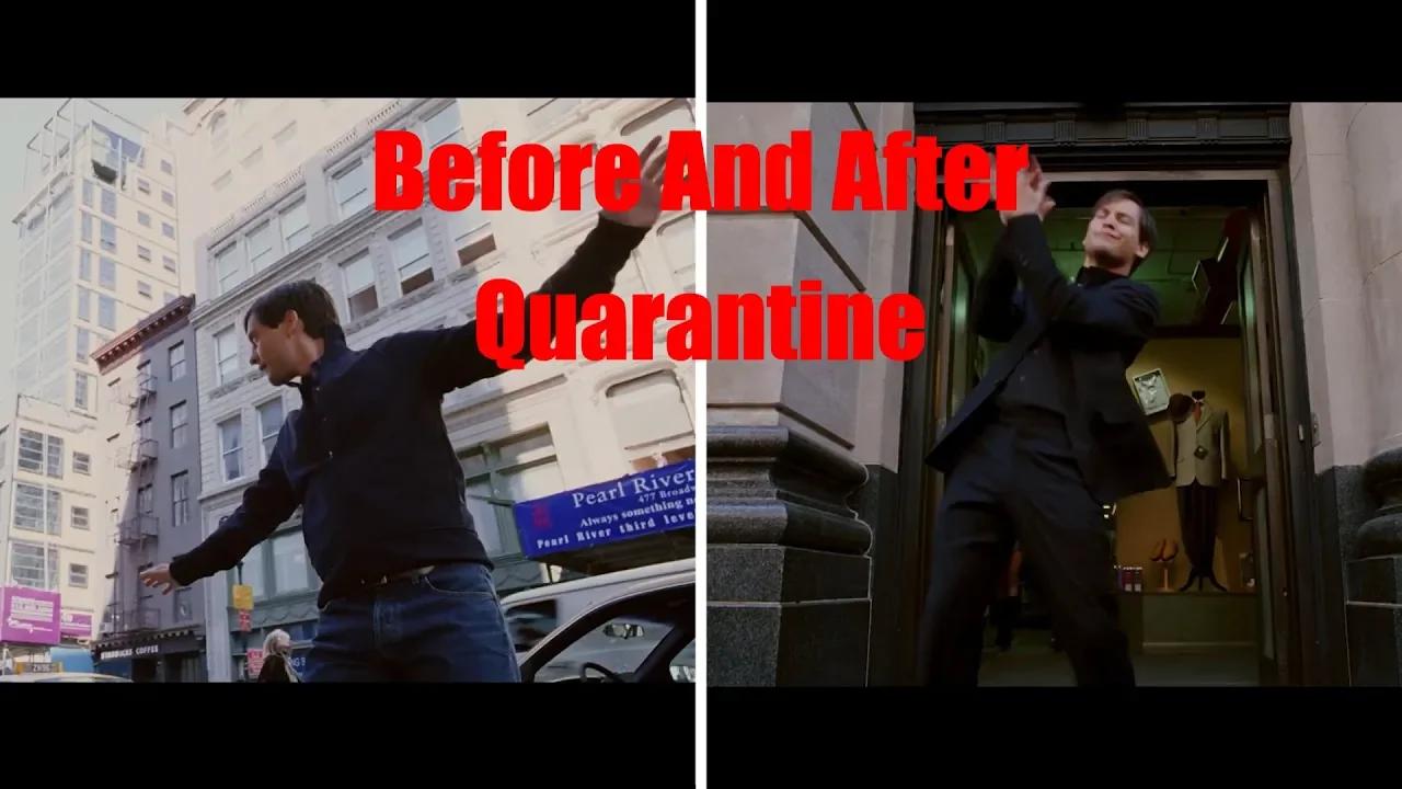 Boys Before and After Quarantine