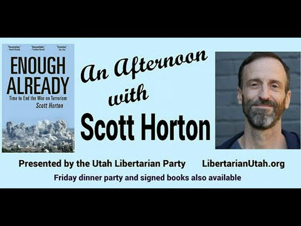 Scott Horton Speech on the History Behind the Russia-Ukraine Crisis SLC ...