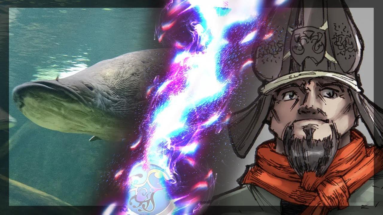 Giant River Fish Turned into RPG Character