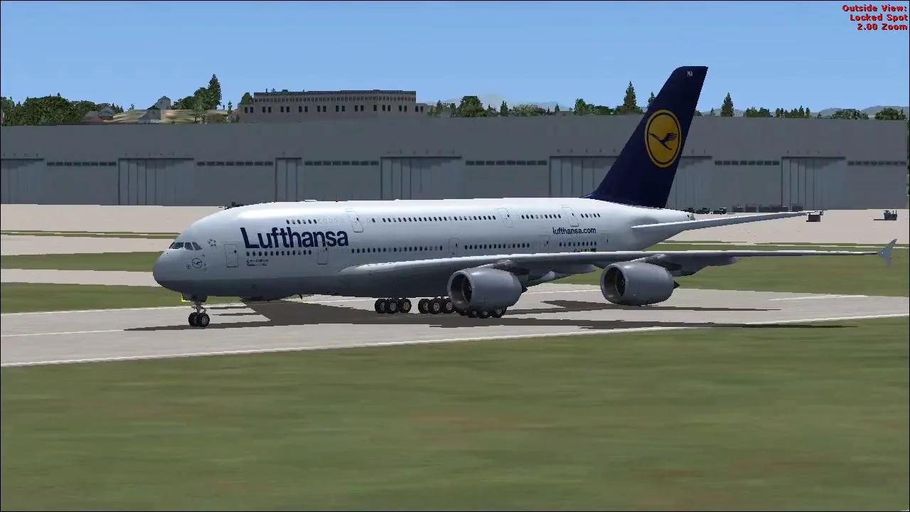 Lufthansa - Airbus A380-800 - FSX MOD (DOWNLOAD)