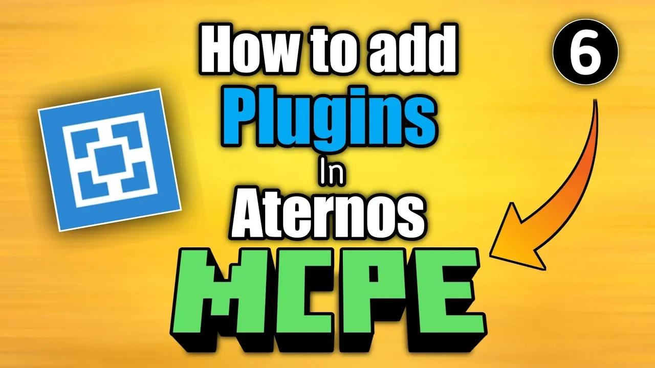 how to add plugins in aternos bedrock edition