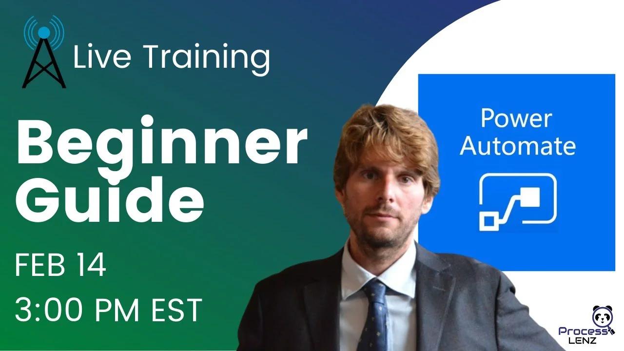 Microsoft Power Automate Beginner Tutorial 2021