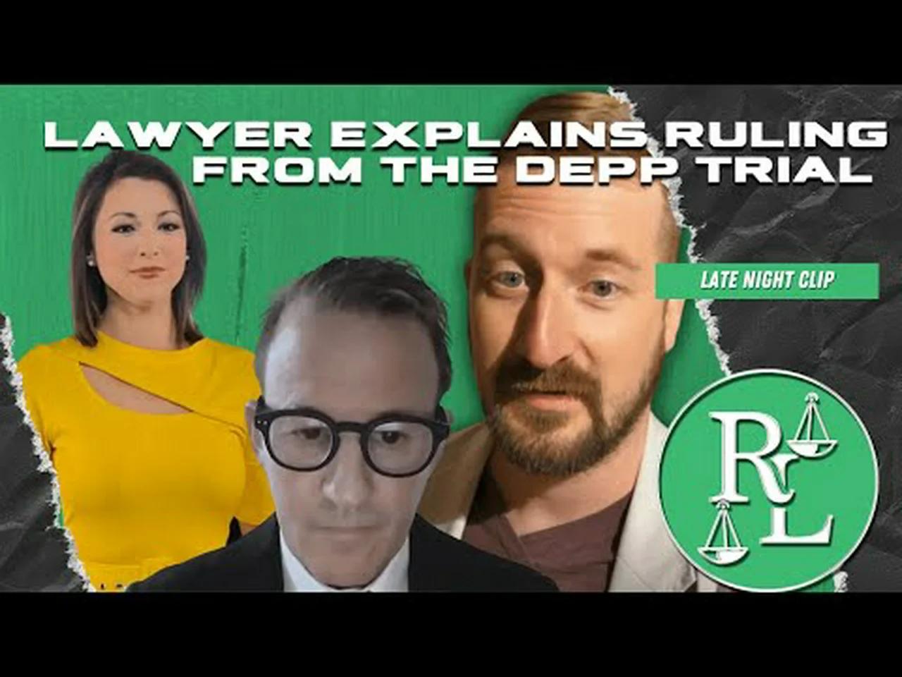 Lawyer Clarifies Court TV Reporting On Johnny Depp Ruling for Adam ...