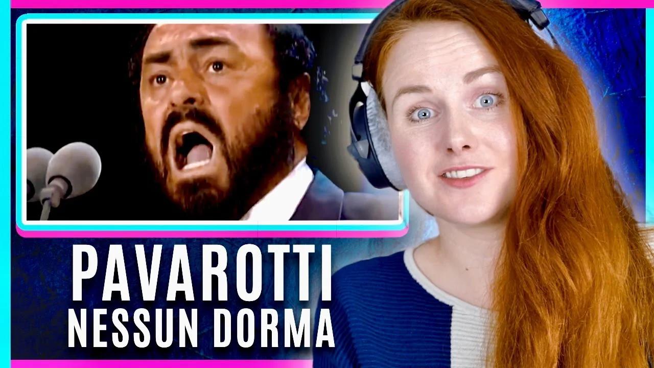 Vocal Coach reacts to and analyses Pavarotti - Nessun dorma Vocal Coach reacts to and analyses Pavarotti - Nessun dorma