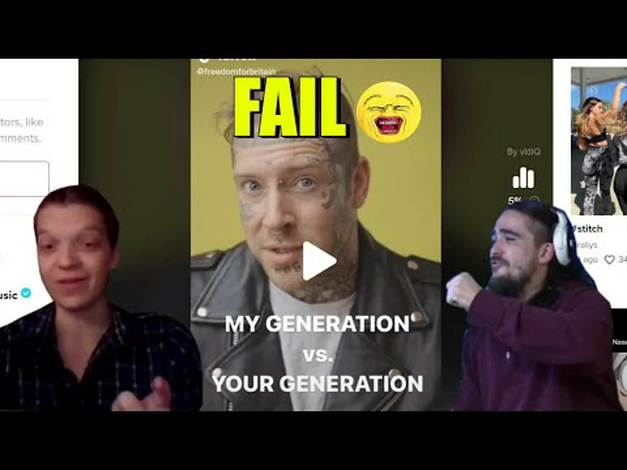 Tom MacDonald Fail: Your Generation vs My Generation