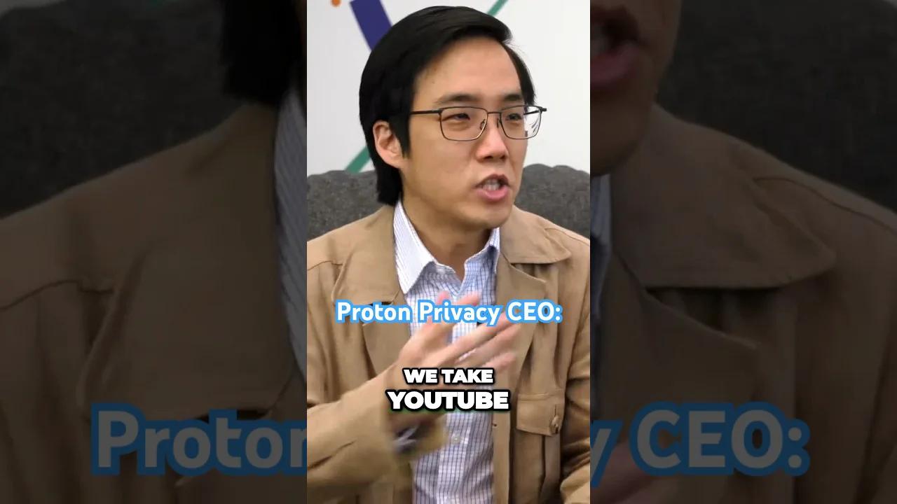 Proton CEO uses YouTube!?