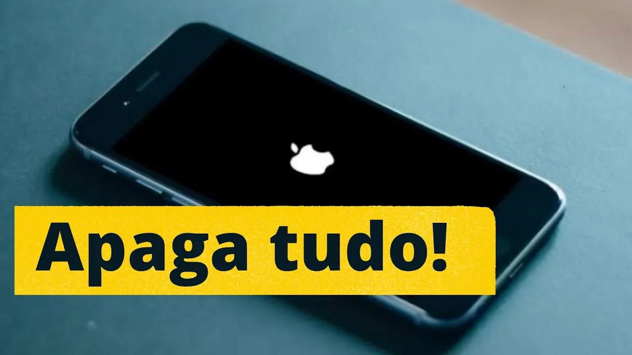 Como resetar o iPhone | apagar tudo!