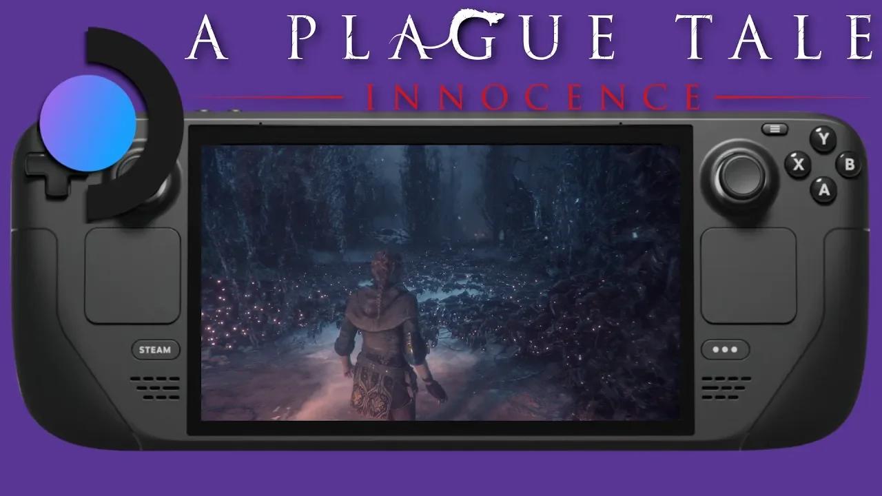 Steam Deck Gameplay - A Plague Tale Innocence - Steam OS