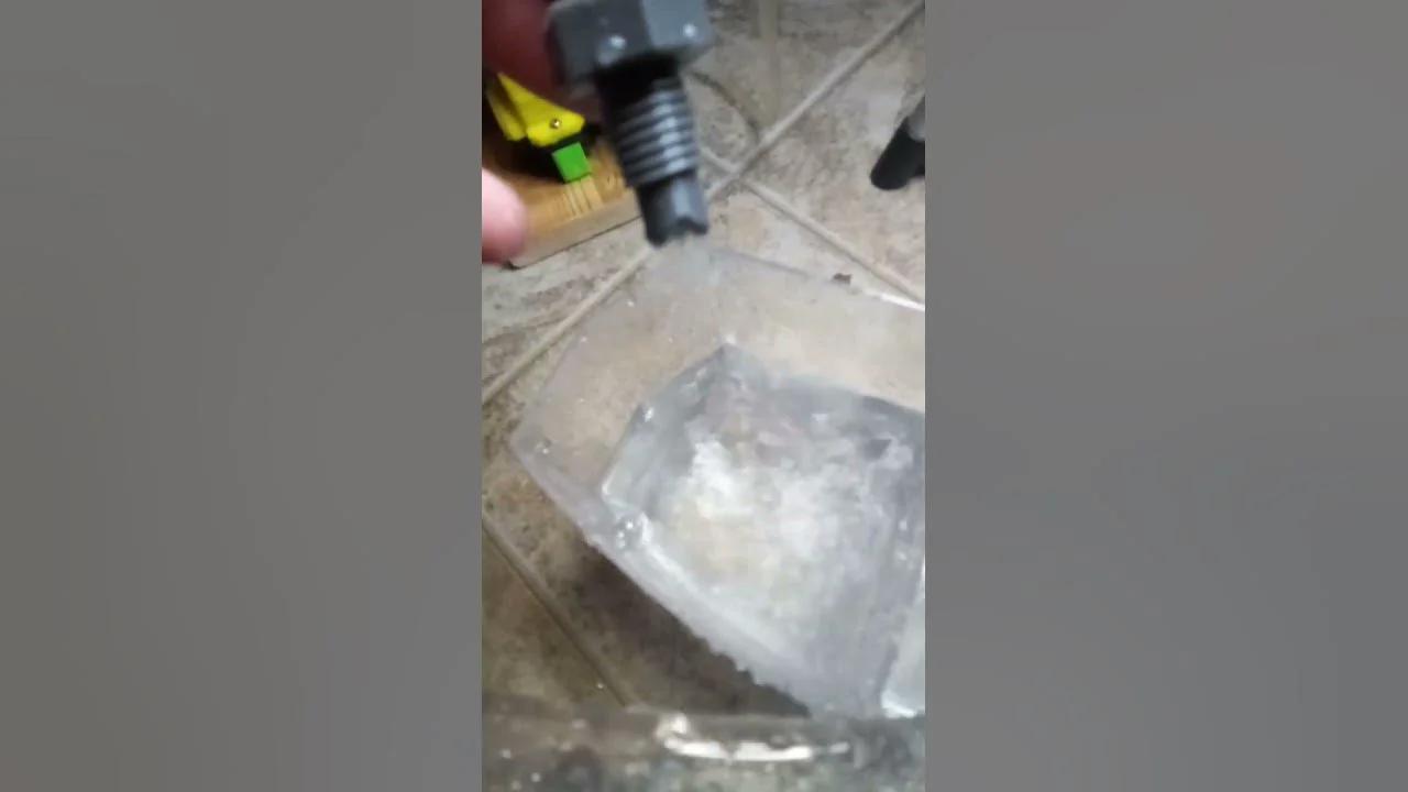 3d printed injector first test