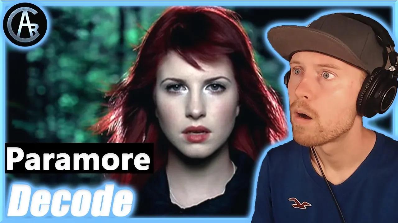 FIRST TIME Hearing Paramore - "Decode" (Metalhead's REACTION!) | Rock