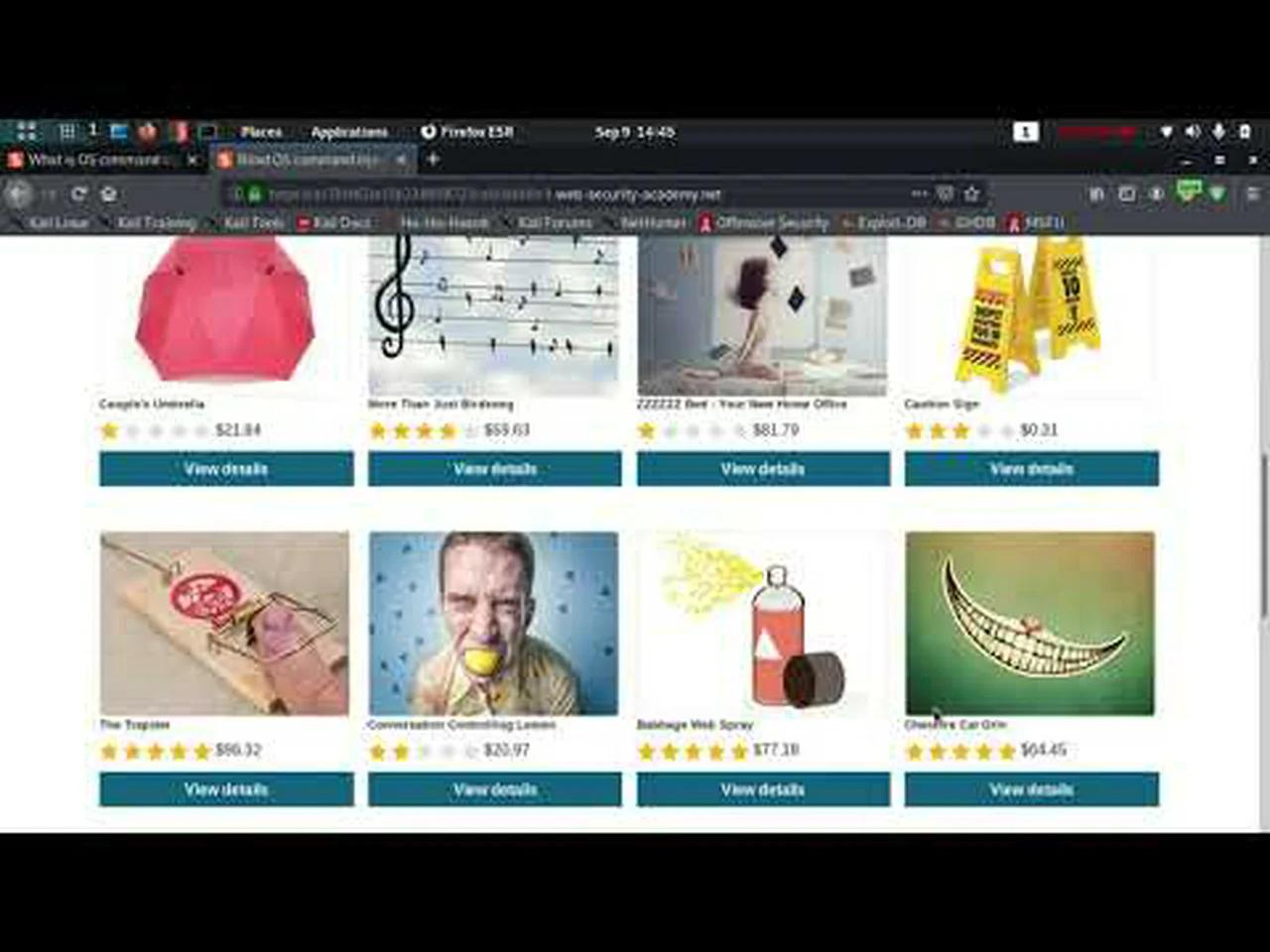 blind os command injection | portswigger lab