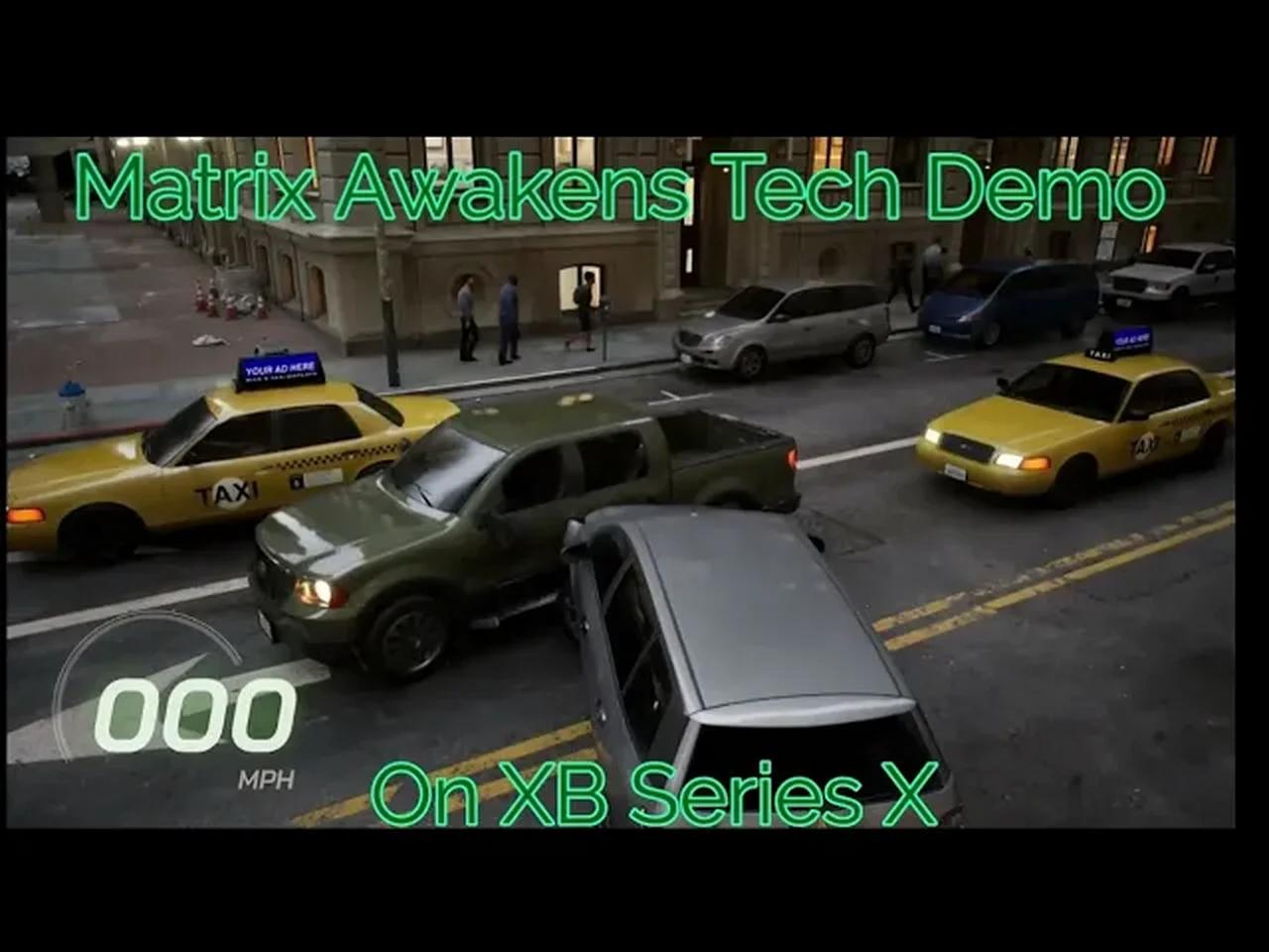 Matrix Awakens UE5 Tech Demo XB Series X Gameplay - No Commentary
