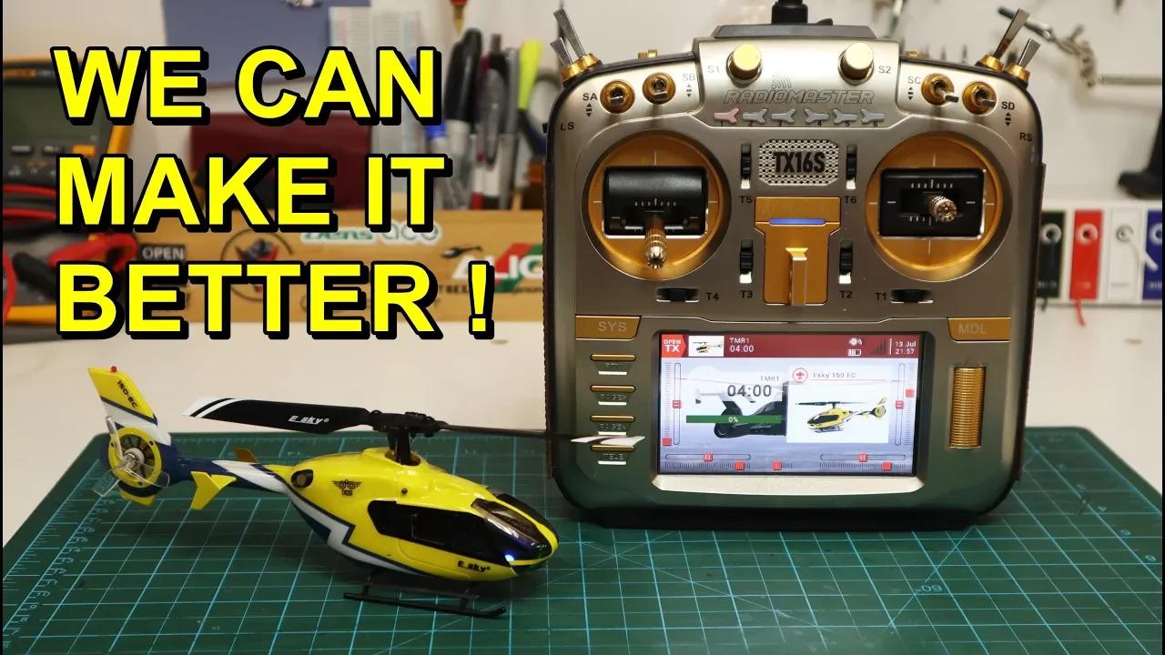 Esky 150 EC Multi Protocol Setup Made Easy - Open/Edge TX.