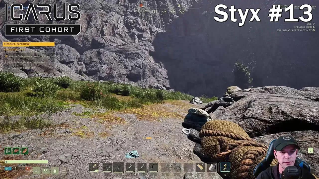 Icarus Styx Deutsch #13 Ricochet - Expedition | An der Höhle angekommen