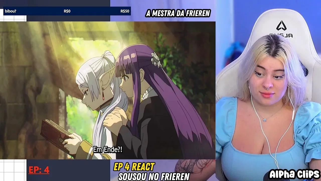 Mariana Alpha Reagindo - A MESTRA DE FRIEREN | Sousou No Frieren | Ep 4 | React