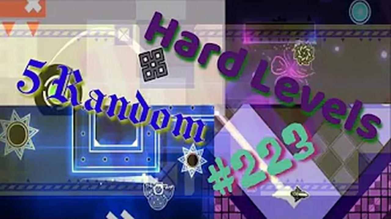 [GD] 5 Random Hard Levels #223 (Mobile)